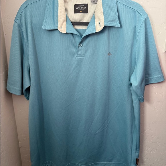 Quiksilver | Shirts | Mens Quicksilver Blue Polo Shirt | Poshmark